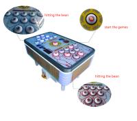 China 2 Players Indoor Sports Beat Bean Coin Operated Arcade Kids Children Ticket Lottery Redemption Game Machine for sale