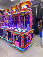 China PlayFun Kids Coin Operated Redemption Arcade Game Small Hammer Hitting Beating Machine for Children for sale