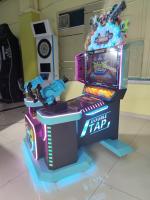 China Kids Pusher Arcade Coin Operated Gun Shoot Game Machine For Indoor Amusement for sale