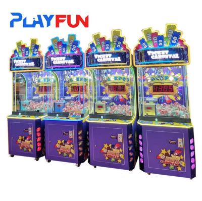 China Ticket Carnival II redemption game crane claw game arcade skill game machine for sale