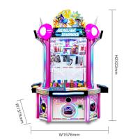 China Revolutionize Your Arcade with Our Ticket Redemption Machine Monster warfare for sale