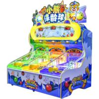 China Little bear bowling carnival redemption  kids capsule ball game for sale
