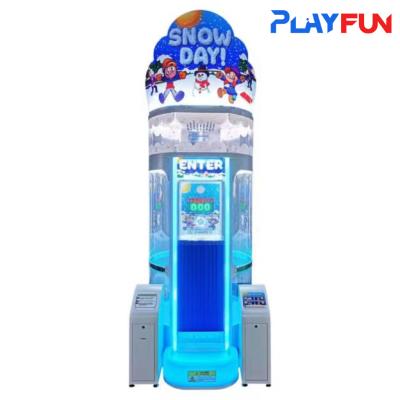 China Snow Day Drop Ball Game Machine Kids Amusement Game Machine for sale