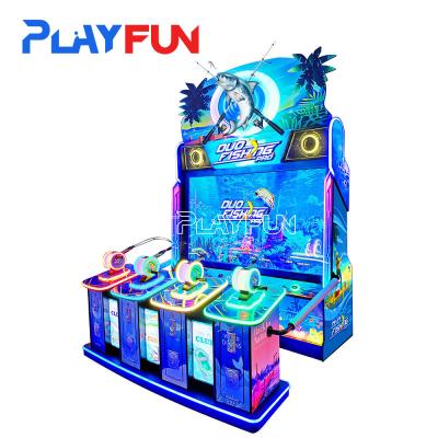 China Big Screen Duo Lottery Game Machine Fishing Redemption Game Machine for sale