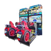 China PlayFun Indoor Simulation Driving Car Motion Racing Car Arcade Game Machine for sale
