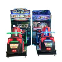 China PlayFun Indoor Simulation Driving Car Motion Racing Car Arcade Game Machine for sale