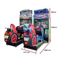 China PlayFun Indoor Simulation Driving Car Motion Racing Car Arcade Game Machine for sale