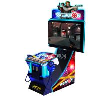 China Playfun Weapon Laser Gun Shooting Arcade Simulator Videos Game Machine For Theme Parks for sale