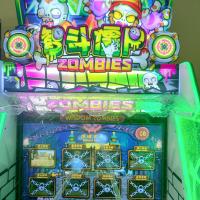 China Playfun Lottery redemption tickets water gun shooting Zombie game for sale
