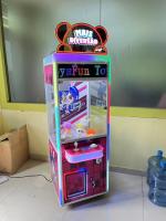 China Mini Bear KidsToy Claw Crane Vending Coin Operated Prize Game Machine for sale