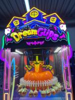 China European Countries Popular 60-clip Lucky Gift Dream Clips Vending Prize Game Machine for sale