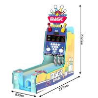 China Indoor Entertainment Coin-operated Electronic Bowling Shooting Redemption Prize Arcade Game Machine for sale