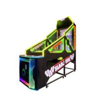 China Coin Operated Indoor Electronic Street Basketball Simulator Shooting Arcade Game Machine for sale
