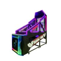 China Coin Operated Indoor Electronic Street Basketball Simulator Shooting Arcade Game Machine for sale