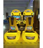 China Playfun 32-inch Twin-player Coin-operated Racing Simulation Driving Game Machine for sale