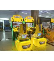 China Playfun 32-inch Twin-player Coin-operated Racing Simulation Driving Game Machine for sale