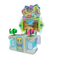 China Defender Lottery Coin Operated Gun Shooting Game Monsters Ticket Redemption Machine for sale