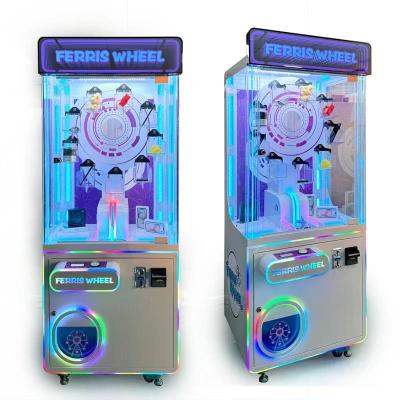 China Coin-Operated Ferris Wheel Claw Machine Arcade Crane Gift Machine Dolls Catcher Toy With Bill Acceptor for sale