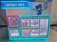 China Capsule Toy Crane Vending Machine Arcade Claw Machine With Gift Cabinet for sale