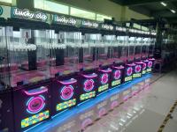 China Brazil popular arcade mini prize 24 clips coin operated vending game machine for sale