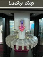 China Brazil popular arcade mini prize 24 clips coin operated vending game machine for sale