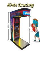 China Kids arcade coin operated boxing game machine for  indoor playgrounds for sale