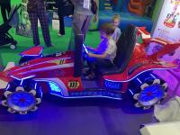 China Kiddie ride indoor amusement 3D speed car racing wcoin operated arcade game machine for sale