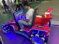 China Kiddie ride indoor amusement 3D speed car racing wcoin operated arcade game machine for sale