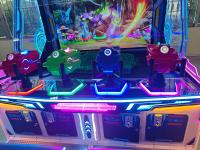 China Coin-operated indoor park children's 4 players arcade entertainment water shooting game machine for sale