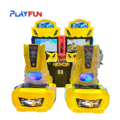 China High Quality Two Player Amusement Park Product 32 Lcd Stimulate Arcade Racing Car Drive Simulator Driving Machine for Sale for sale