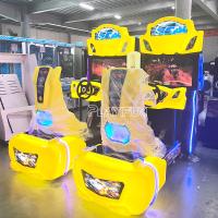 China High Quality Two Player Amusement Park Product 32 Lcd Stimulate Arcade Racing Car Drive Simulator Driving Machine for Sale for sale