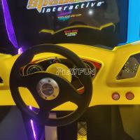 China High Quality Two Player Amusement Park Product 32 Lcd Stimulate Arcade Racing Car Drive Simulator Driving Machine for Sale for sale