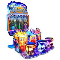 China New Design Nitro Speed Coin-Operated Indoor Game Amusement Racing Game Machine Video Game Equipment with 4 Seat for sale