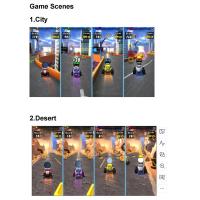 China New Design Nitro Speed Coin-Operated Indoor Game Amusement Racing Game Machine Video Game Equipment with 4 Seat for sale