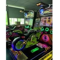 China 2024 New Indoor Coin Operated Running Ostrich DX Moto Simulator 2 Player Motorbike Racing Game Machine for sale