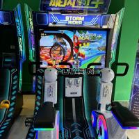 China Playfun Kids Coin Operated Video Arcade Game Machines Racing Sports Simulator Game for Indoor Playground for sale