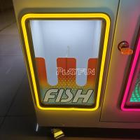 China Commercial Kid-Friendly Real Fish Catch Fishing Amusement Coin Operated Arcade Game Crane Machine for Shopping Mall for sale