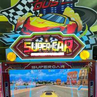 China Playfun Super Car  Indoor Coin Operated Kids Car Race Game Racing Sport Arcade Car Video Game Machine for Selling for sale