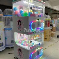 China Factory Wholesale Coin Operated Double Layer Capsule Toy Machine Self-Service Toy Egg Twist Game Capsule Machine for sale