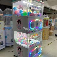 China Factory Wholesale Coin Operated Double Layer Capsule Toy Machine Self-Service Toy Egg Twist Game Capsule Machine for sale