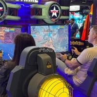 China Air Strike Coin Operated 2 Player Flight Simulator Motion Driving Arcade Game Machine for Amusement Park for sale