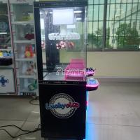 China Brazil Popular Arcade Clip Mini Game Machine Lucky Clip Prize Machine 24 Clips Coin Operated Machine for sale