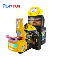 China PlayFun Indoor Coin Operation Simulation Driving Car Motion Split  Second   Driver Racing Car Arcade Game Machine for sale