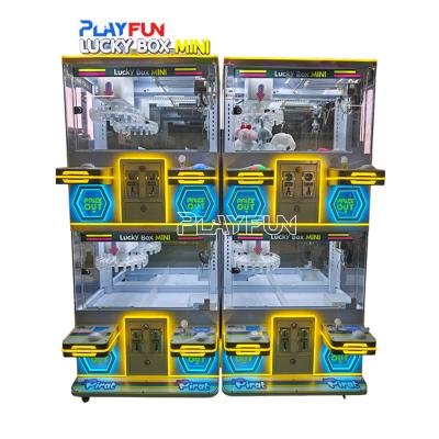 China High Quality Amusement Coin Operated Clip Clamp Prizes Game Machine Commercial Clips Gift Claw Machine for sale