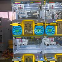 China High Quality Amusement Coin Operated Clip Clamp Prizes Game Machine Commercial Clips Gift Claw Machine for sale