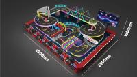 China Coin Operation Racing  Arcade  Driving Car Racing Console Simulator Arcade Video Game Machine Sim Racing Car for sale