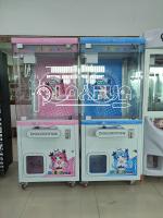 China New Product Cartoon Design Pattern Doll Machine Arcade Toys Plush Coin Operated Games Claw Crane Machine for sale