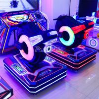 China PlayFun Hot Sales Motion 2 Player Small Kids Racing Motor Video Game Coin Operated Commerce Race Car Arcade Game for sale