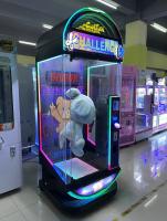 China Playfun Scissor Cut Prize Machine 10S Time Challenge Machine Coin Operated Big Doll Vending Machine for sale