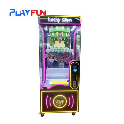 China Hot 60 Clips Prize Machine Gift Vending Machine Prize Game Machine For Europe for sale